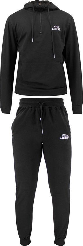 Joggingpak Heren/Dames Zwart Legend S | bol.com