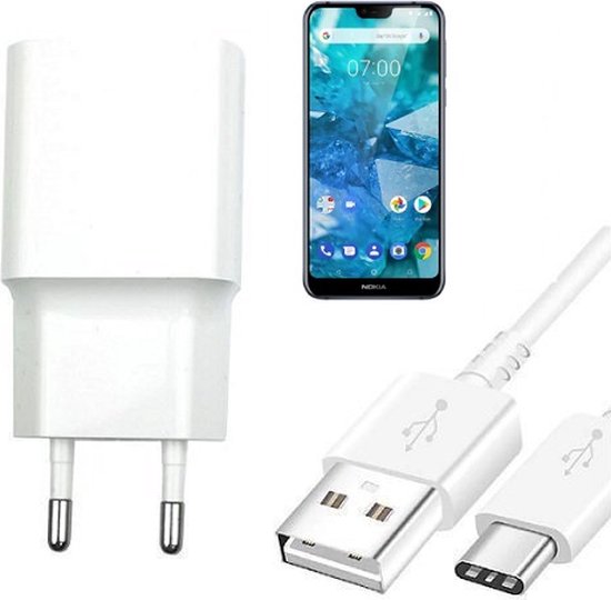Nokia 7.1 Oplader USB C | bol.com