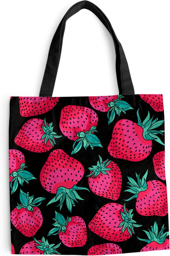 Sac Bandoulière - Sac De Plage - Shopper Fraises - Motifs - Fruits ...