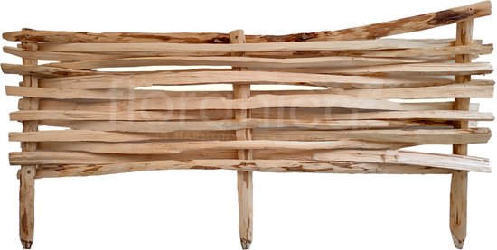 Floranica Tuin borders 4 stk x 30cm x 100cm tuindecoratie gazon border ...