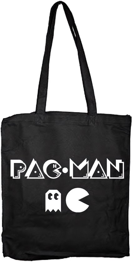 Pac Man Tote Bag SH-4-10219-LFH2-8 Black | bol