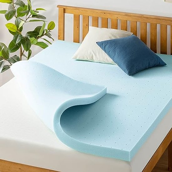 3" Gel Traagschuim Matras Topper voor Optimaal Slapen | bol