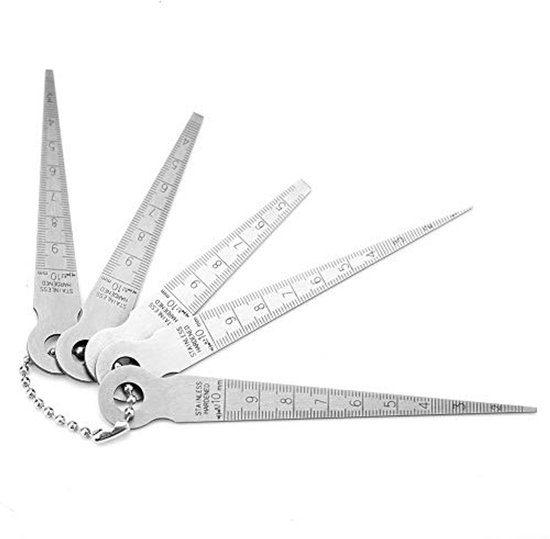 Feel gauge, stainless steel thickness gauge Split tester for measuring ...