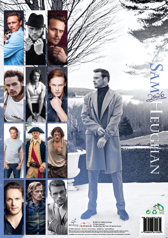Sam Heughan A3 Kalender 2026 | bol