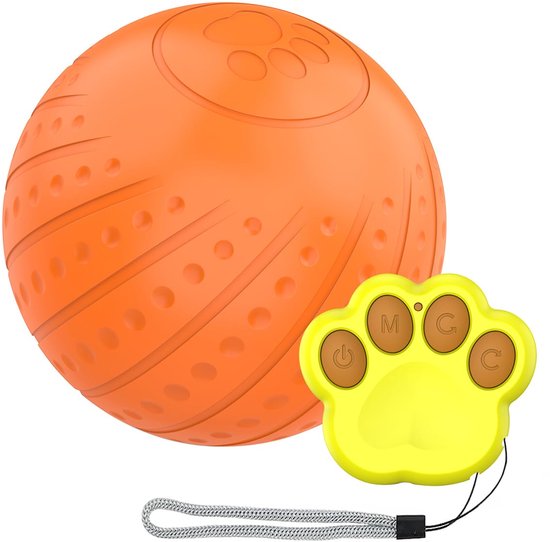 LED Hond Bal - Slimme Automatische Rolbal met USB Oplaadkabel ...