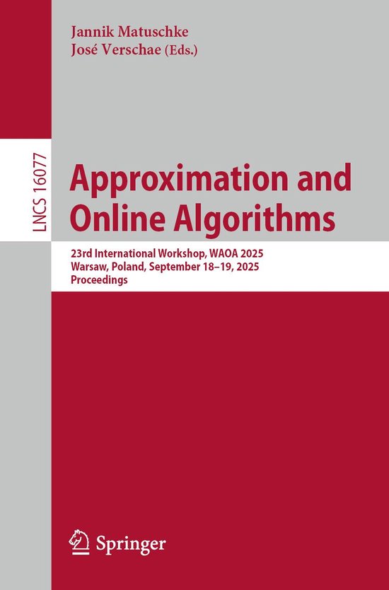 Computer Science (R0) - Approximation and Online Algorithms (ebook ...