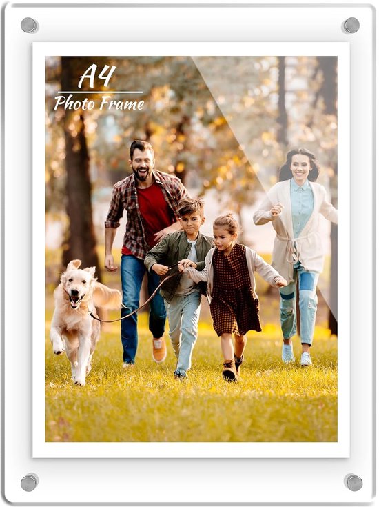 Lijst zonder rand - A4 fotolijst - modern design | bol