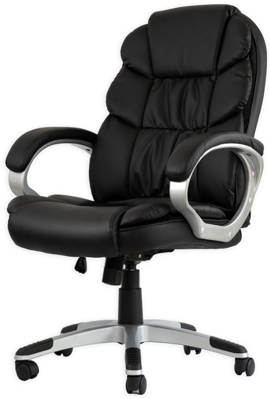 Nero One – Ergonomische bureaustoel – Zwart – Kunstleer | bol