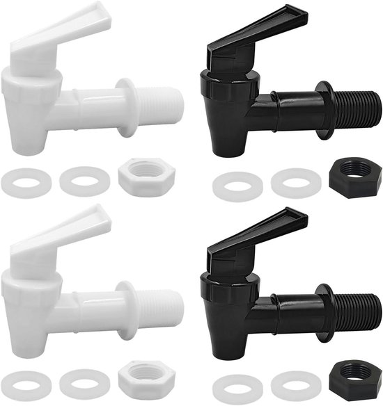 Premium - Herbruikbare tapkranen voor drankdispenser set - Universele ...
