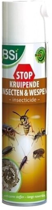 BSI Stop Kruipende Insecten en Wespen (400 ml) - Krachtige ...