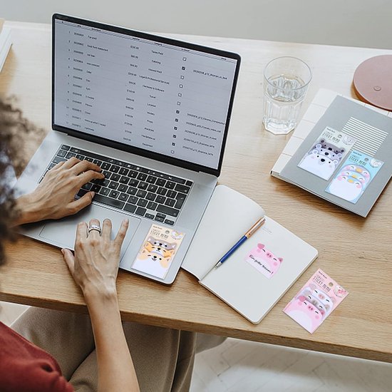 Cute Animals Sticky Notes - Dierlijke Notities voor School - Kantoor ...