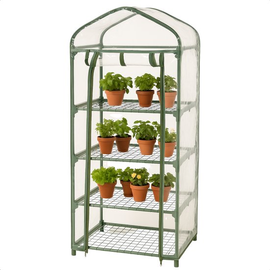 Lomera Kweekkas Met 4 Verdiepingen - Broeikas Voor Planten - Tuinkas ...