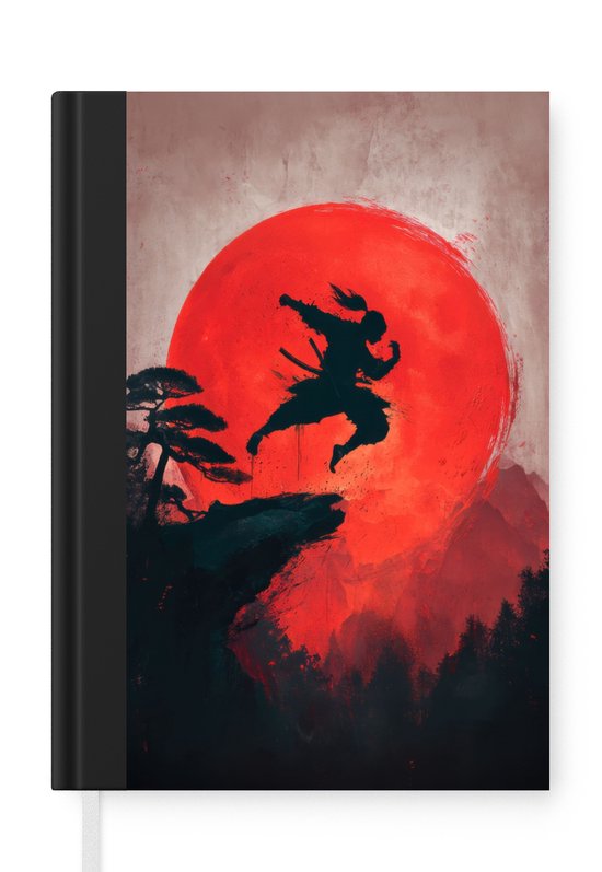 Carnet de notes - Cahier d'écriture - Soleil - Guerrier - Arbres ...