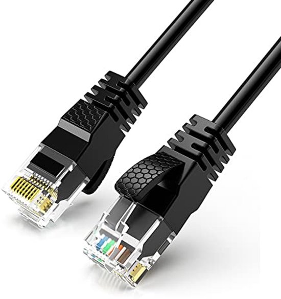 Ultradunne Ethernetkabel Cat6 4m voor High-Speed Internet en ...