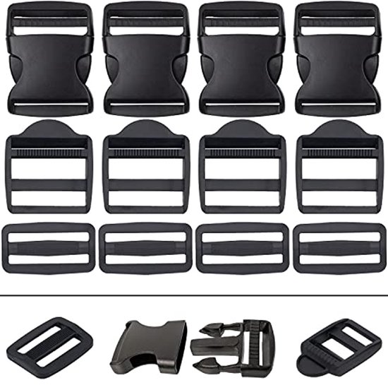 Set van 12 Dubbelzijdige Buckles voor 15 mm Riemen | bol