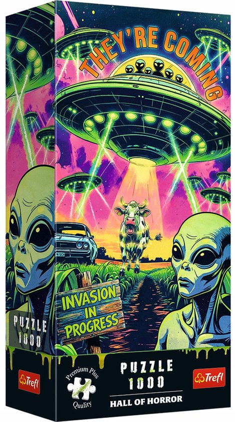 Trefl Hall of Horror UFO Puzzel 1000 Stukken | bol