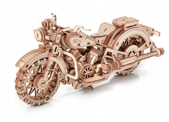 Houten 3D Puzzel Motor Comanche - Model Bouwpakket voor Kinderen ...