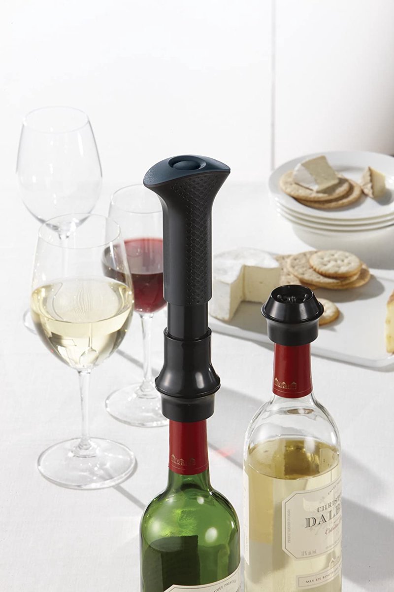 Pompe à vide à Vin - Wine Saver de vin - Bouchon à Vin - Pompe à vide ...