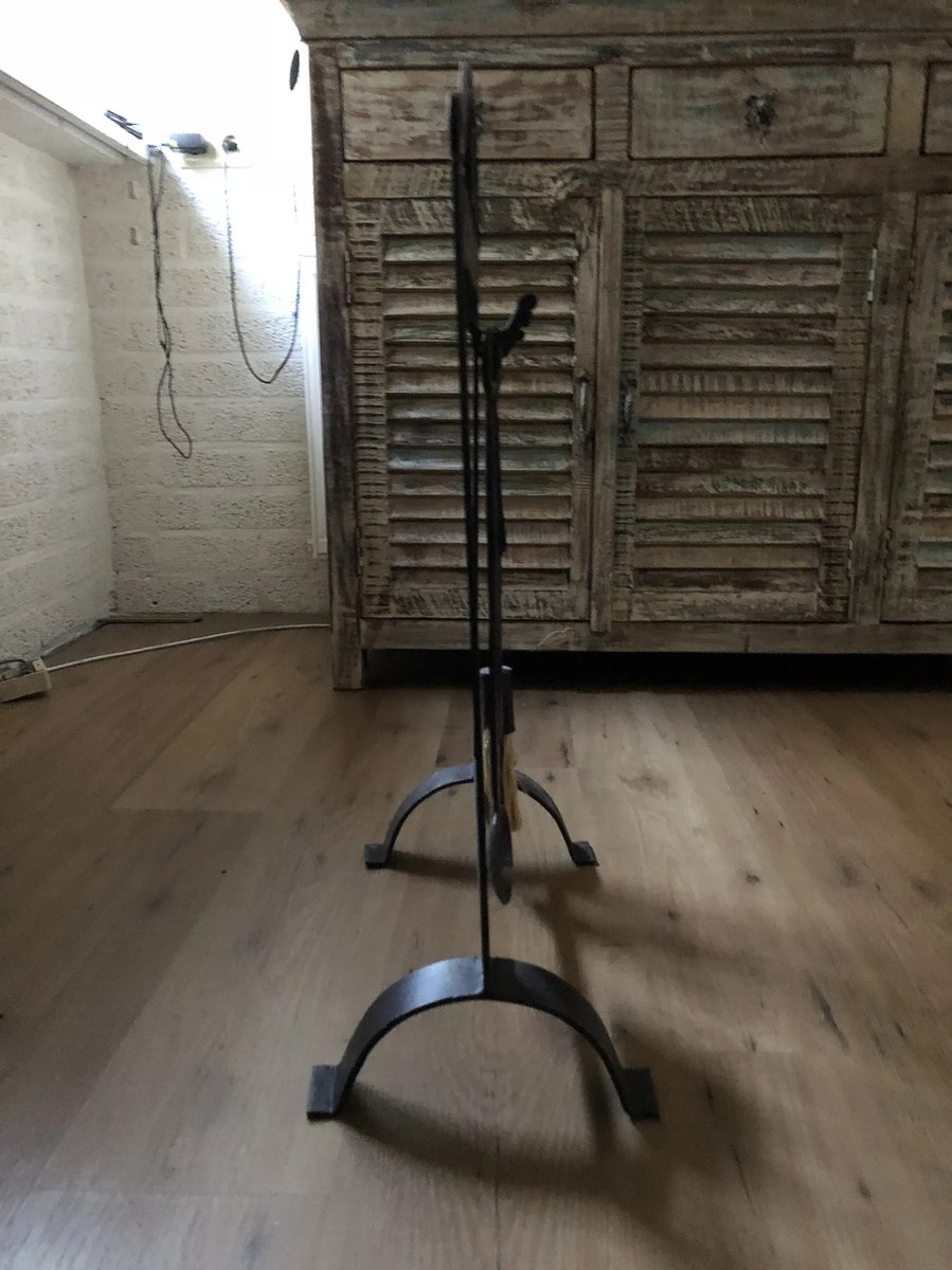 Openhaard set, open haard set, antiek, smeedijzer | bol.com