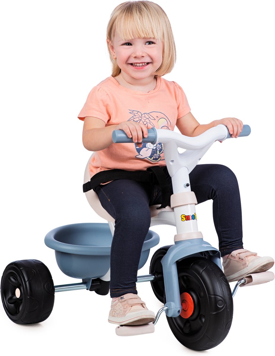 Smoby Be Fun Blauw - Driewieler - vanaf 15 maanden- gemaakt in Spanje | bol