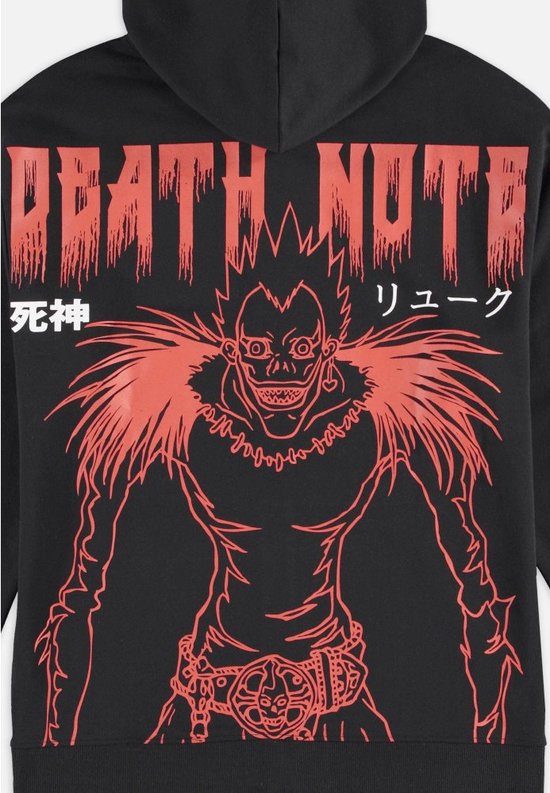 Death Note Vest met capuchon -2XL- Shinigami Demon Zwart | bol.com