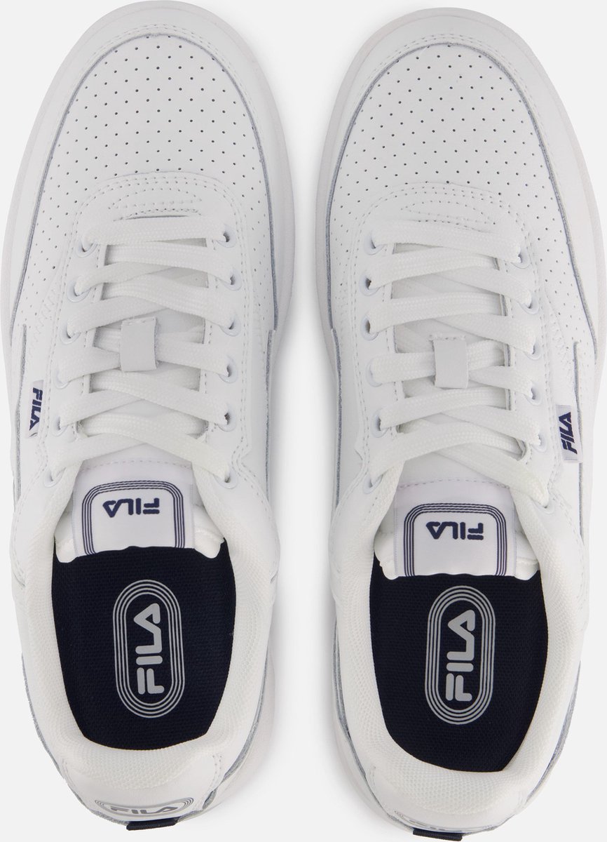 Fila Sevaro Sneakers wit Leer - Heren - Maat 43 | bol.com