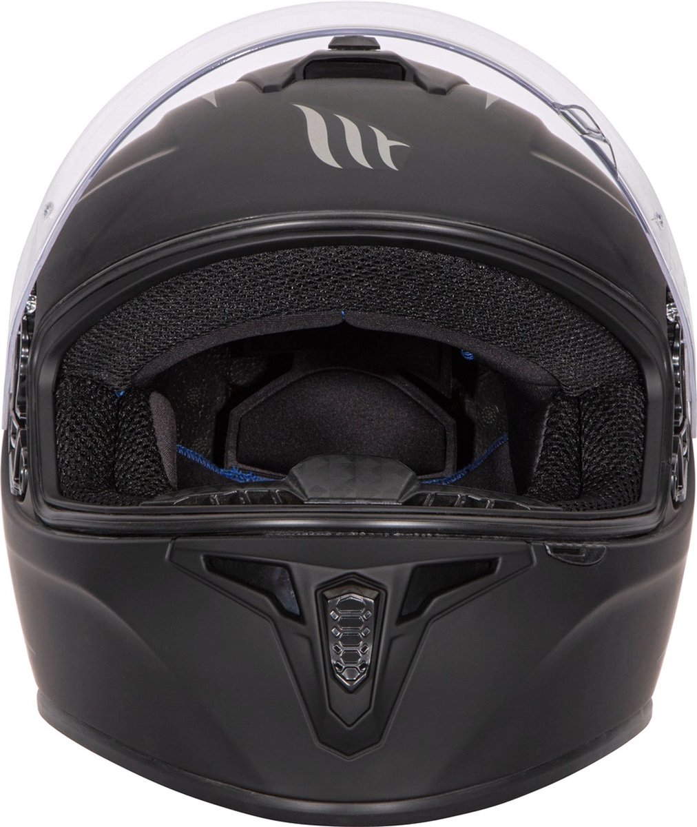 MT Helmets Draken S - Integraalhelm - Scooter - Motor - Mat Zwart ...