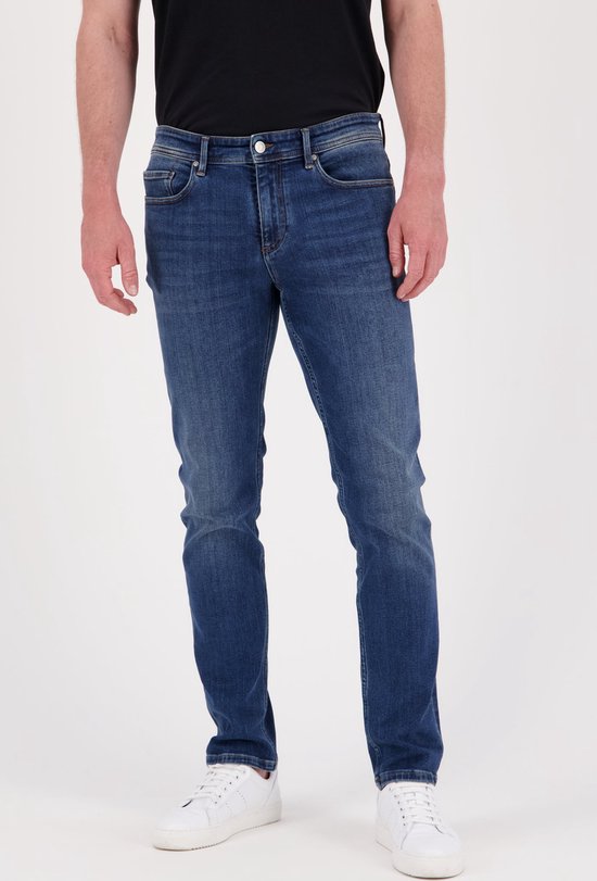Liberty Island Denim by e5 - Donkerblauwe jeans - Lars - slim fit ...