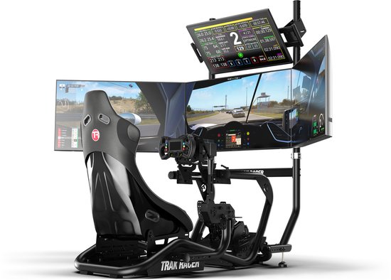 Cockpit-Mounted Quad Monitor Stand for Trak Racer TR8 PRO | bol