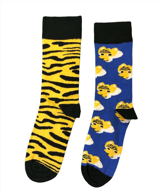Sockston Socks - Tiger Socks - Grappige Sokken - Vrolijke Sokken | bol.com