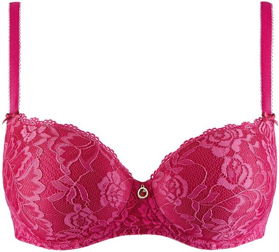 Aubade Rosessence Voorgevormde Beugel Bh HK04 Fuchsia - maat EU 80B / FR 95B | bol