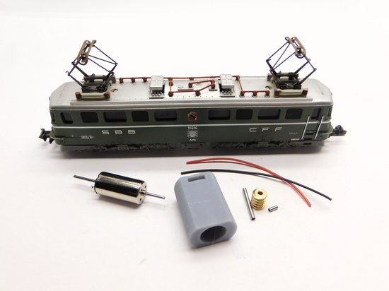 micromotor NM038G N motor ombouwset voor Minitrix Ae 6/6 (Oud) | bol.com