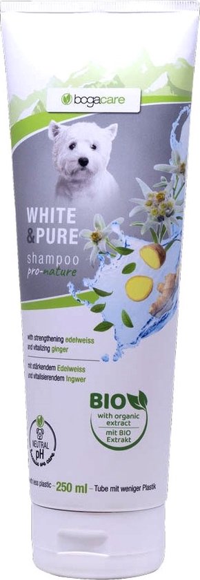 Bogar bogacare® Shampoo White & Pure - Hondenshampoo speciaal voor de ...