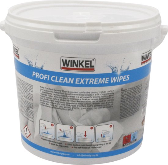 Winkel - Profi Clean Extreme Wipes - multifunctioneel - 72 Stuks | bol