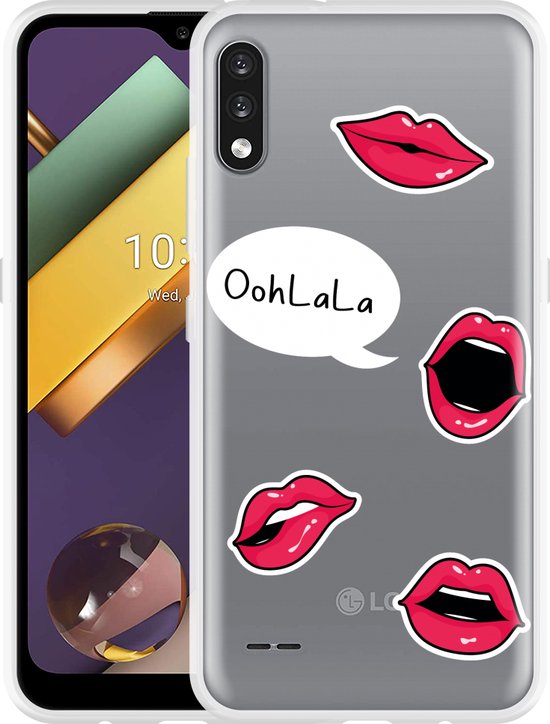 LG K22 Hoesje Ooh la la - Designed by Cazy | bol.com