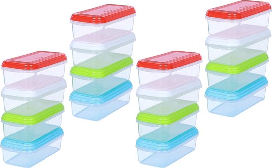 ARSUK Plastic Opbergdozen Baby Spenen Voeden Vriezer Voedsel Potten ...