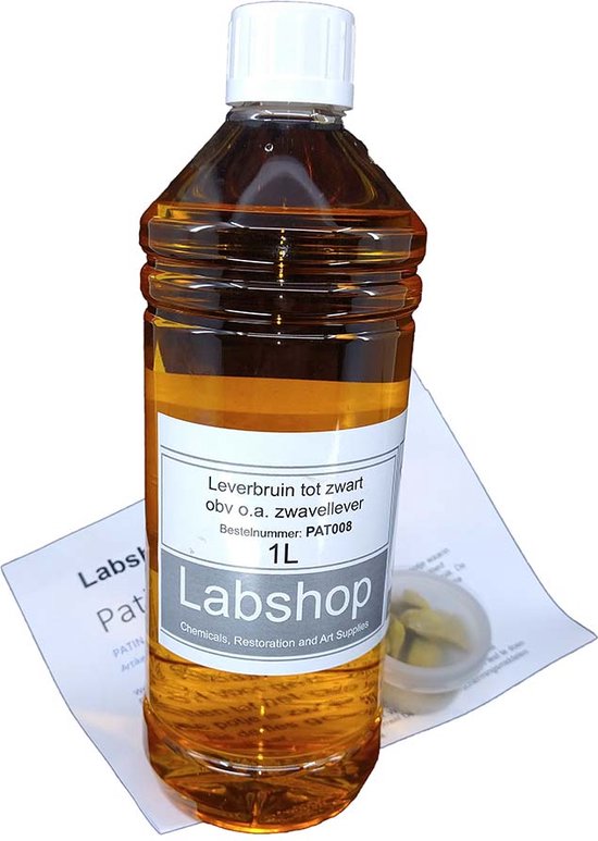 Labshop - Patina Leverbruin - 1 liter | bol.com
