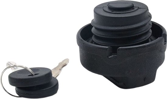 Universele Tankdop met Slot Zwart voor Volkswagen Audi Skoda Opel Seat ...
