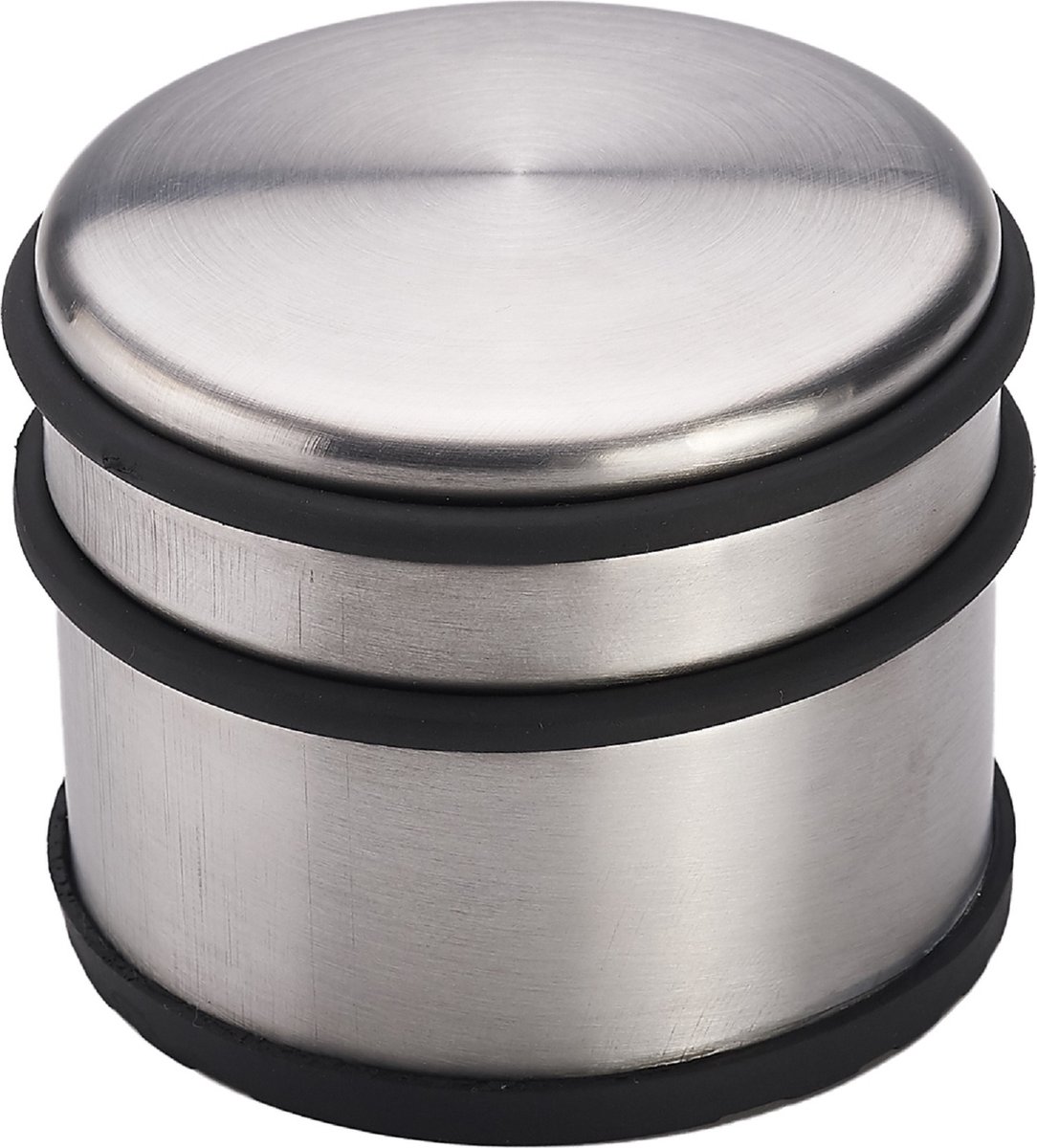 Deurstopper - Stalen Deurstop - Deurbuffer - Chroom | bol.com