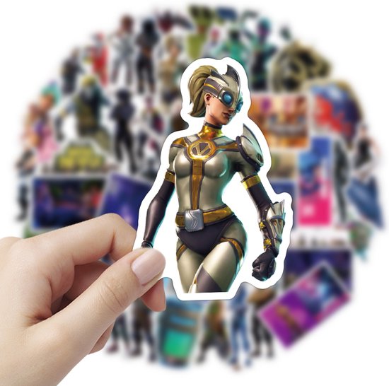 Fortnite stickers - 50 stuks - Hoogwaardig vinylstickers ...