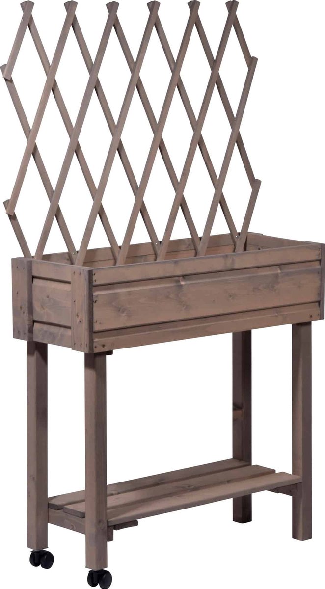 Moestuinbak moestuintafel oppottafel kweektafel plantentafel met ...