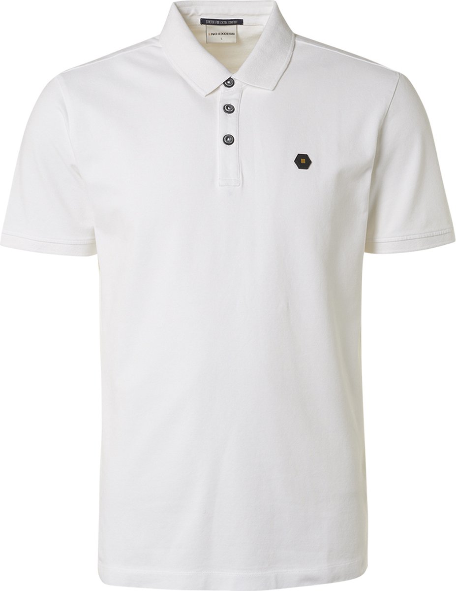 No Excess Mannen Klassieke Polo Wit S | bol.com