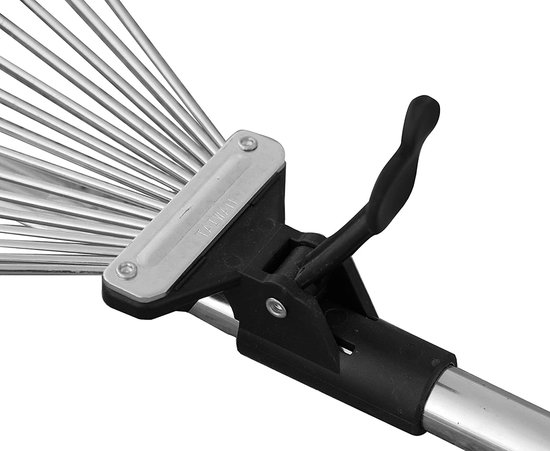 TABOR TOOLS J16E Telescopische metalen hark met verstelbare 20-58cm ...