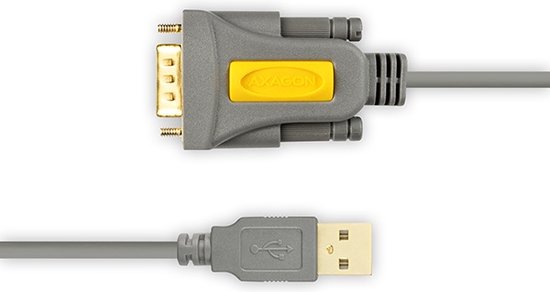 AXAGON ADS-1PS USB2.0 - Serial RS-232 DB9 HQ Adapter Profilic *USBAM *DB9M | bol.com
