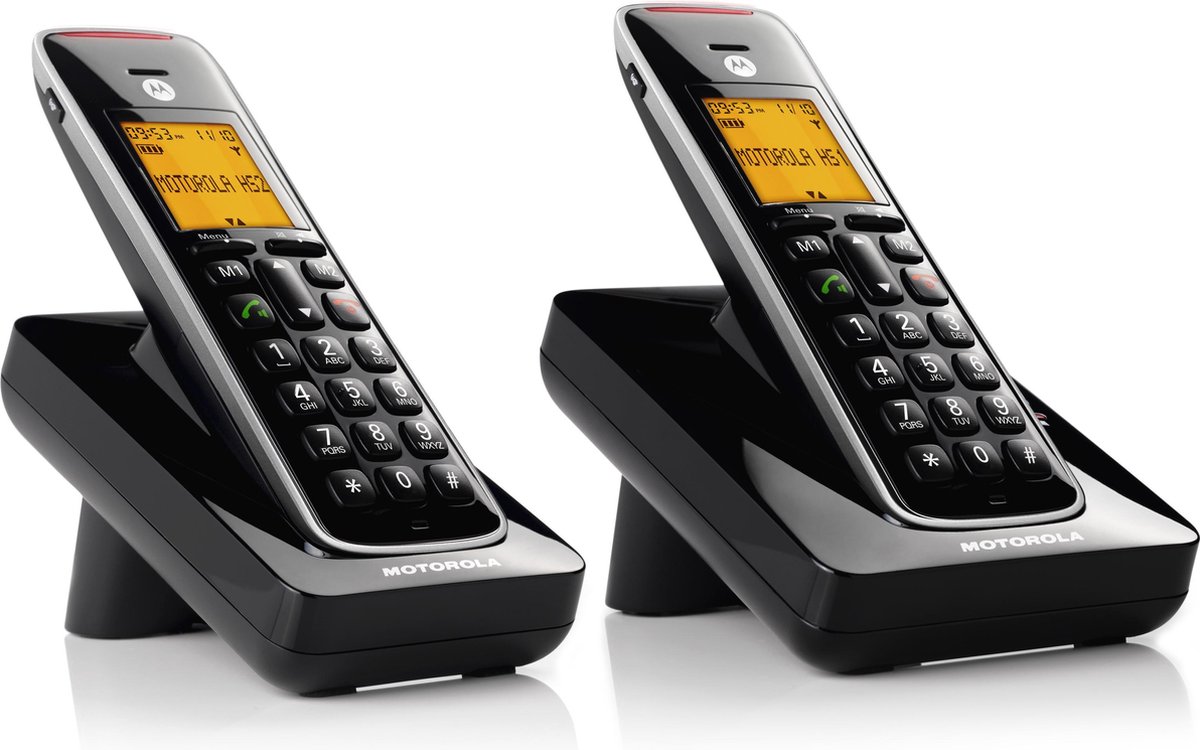 Motorola CD202 Uitgebreide Senioren Duo Set - BE - DECT Telefoon met ...