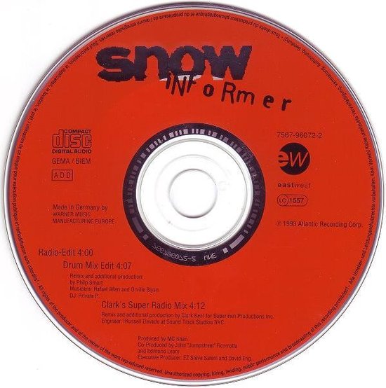 Informer, Snow | Muziek | bol
