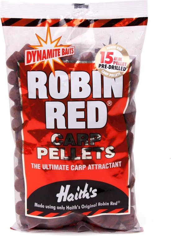 Dynamite Baits Robin Red Carp - Pellets - 4mm - 900g - Rood | bol