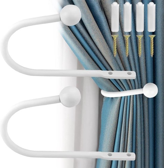 Paquet de 2 cordons de rideaux, supports de rideaux Witte , supports de ...