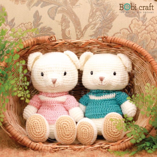 Bobi craft The Lively Lizzie - Knuffel beer 23cm | bol