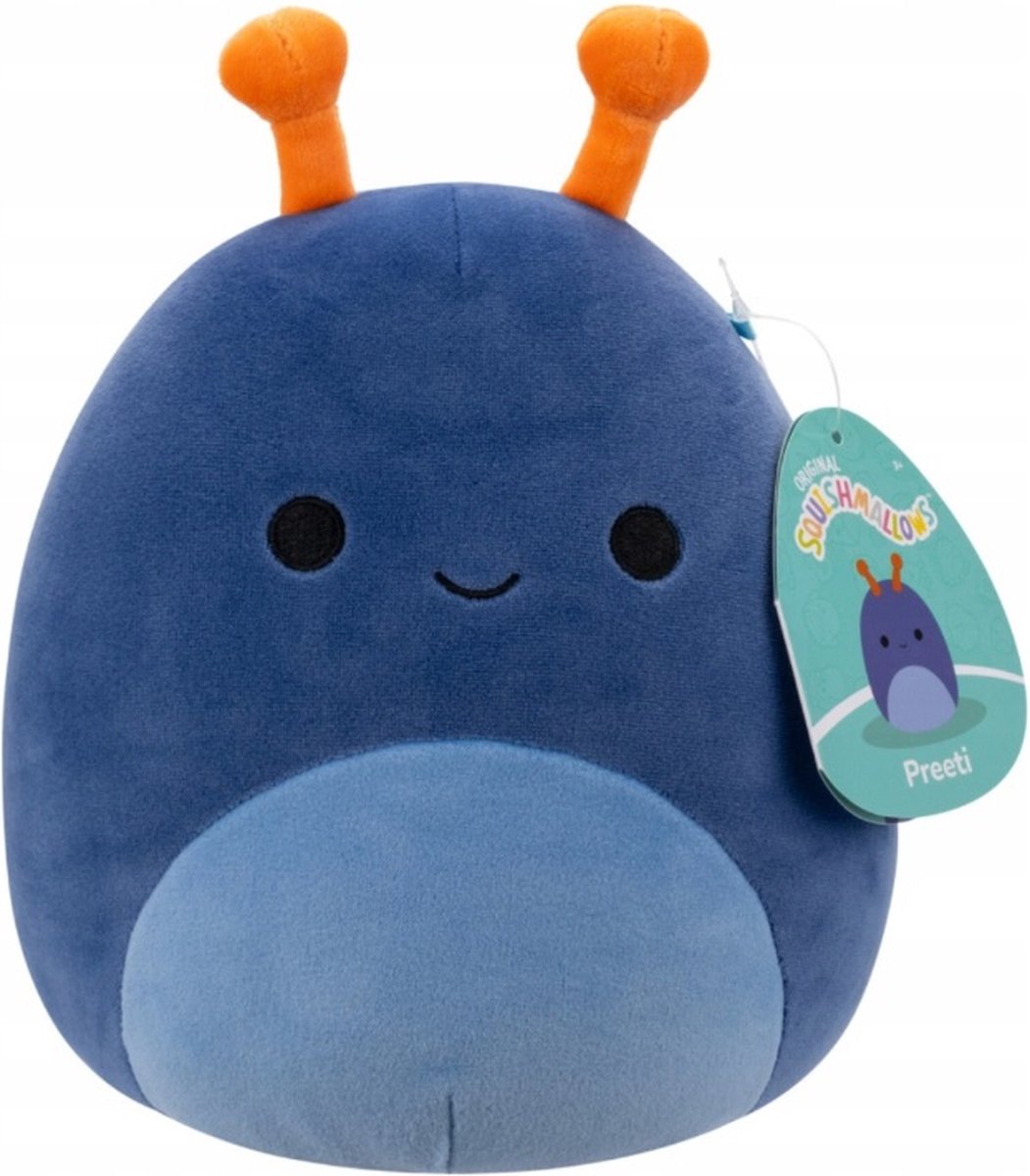Squishmallow Knuffel - Preeti The Blue Slug - 19cm - plush | bol